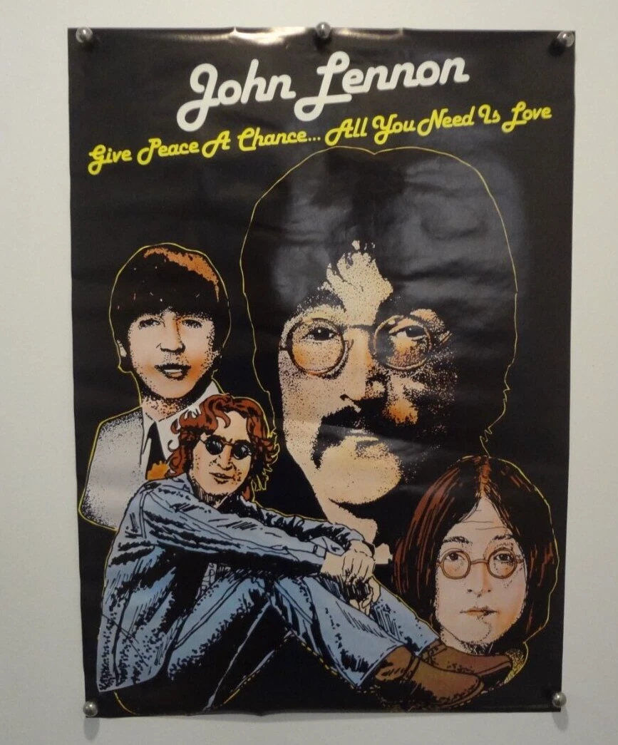 John Lennon Give Peace A Chance Poster John Lennon Give Peace A Chance Poster