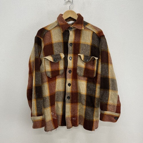 Men's Wear WOOLRICH WOOLRICH Woolrich 70s CPO Jacket Check Heavy Shirt ...