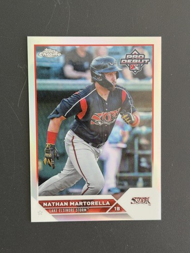 2023 Topps Pro Debut #PDC-57 Nathan Martorella Chrome Refractor #/99 | eBay