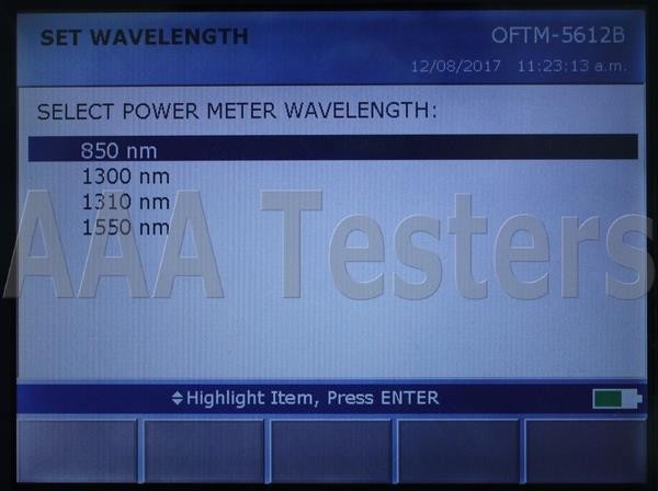 Fluke Networks OF-500 OptiFiber OFTM-5732 OFTM-5612B SM MM Fiber OTDR ...