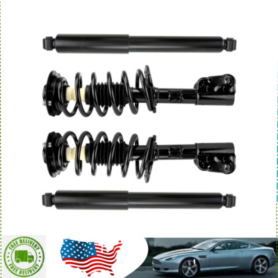 Front Rear Complete Shock Strut Spring Assembly Kit Set of 4 for ...