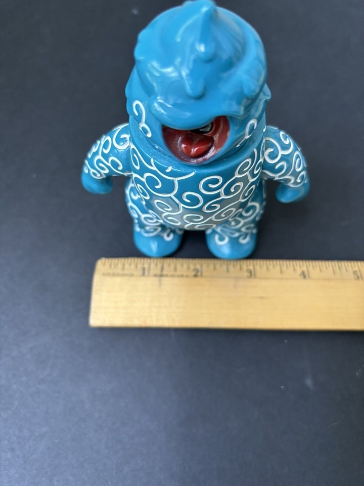Gargamel Made in Japan Blue Monster Toy Sofubi Kaiju Vinyl Very Rare | eBay