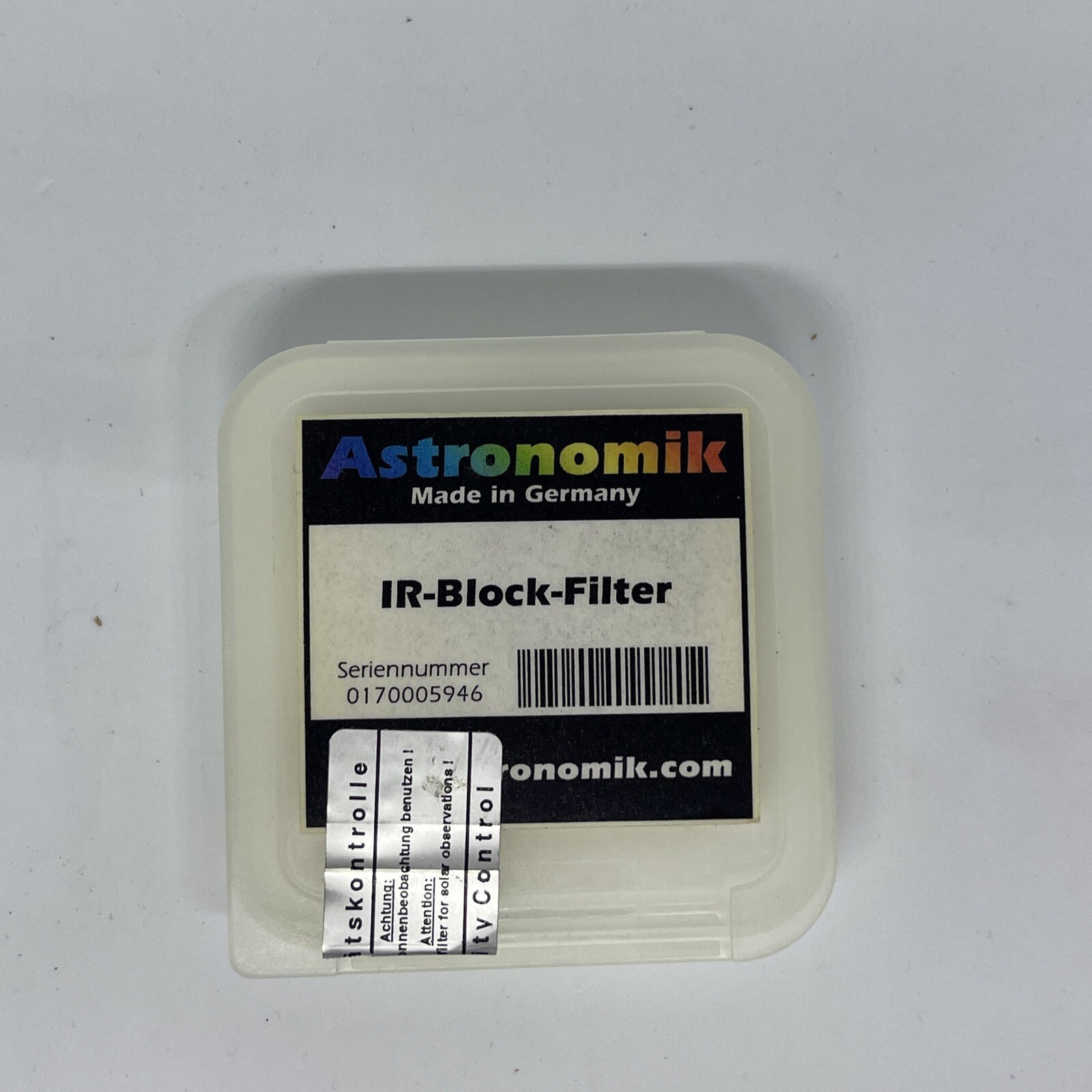 Astronomik IR Blocking Filter 1.25” | eBay