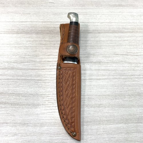 Case Hunter Knife XX USA 379 M3 FINN SS & Leather Sheath | eBay