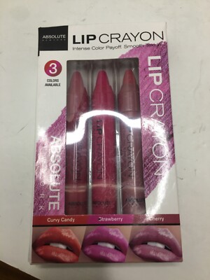 Absolute NY Lip Crayon Set of 3 | eBay
