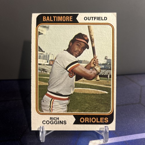 1974 Topps Baseball Rich Coggins Baltimore Orioles #353 | eBay