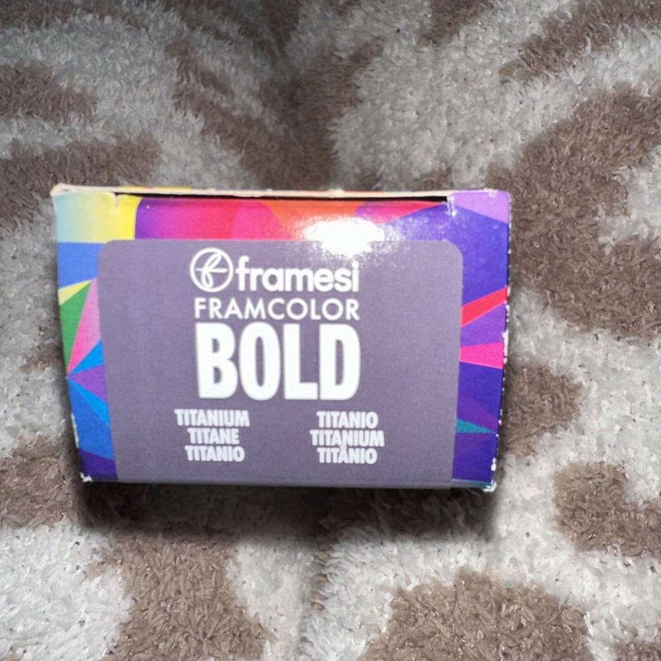 FRAMESI ~ TITANIUM Framcolor BOLD ~ Professional Permanent Cream Hair Color 2 oz | eBay