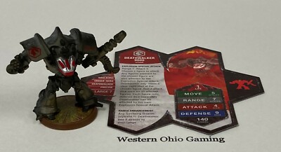 Heroscape Deathwalker 9000 with Card USED Game Figure | eBay