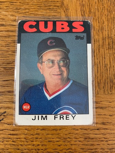 Carte Jim Frey Chicago Cubs Topps 231 | eBay