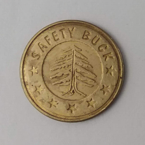 Safety Buck Employee Award Coin Token 25mm | eBay