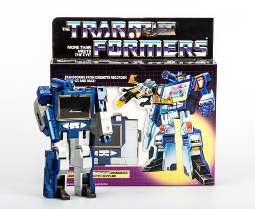 Transform G1 Soundwave reissue brand new with buzzsaw action figure ...