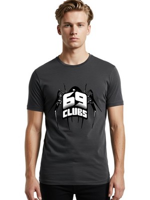 69-Clubs Mens Graphic Tee,100% Cotton,Casual Summer Wear | eBay