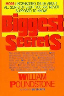 Biggest Secrets by Poundstone, William | eBay Australia