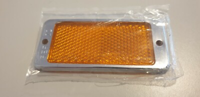 REFLECTOR amber vintage motorcycle motorbike caravan boat project van ...