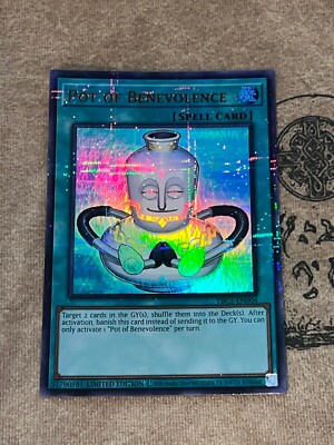 Pot of Benevolence TBC1-EN004 Parallel Ultra Rare The Pot Collection Yu ...