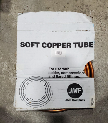 *NEW* JMF Company Commercial Soft Copper Tube 3/8"x 20ft | eBay