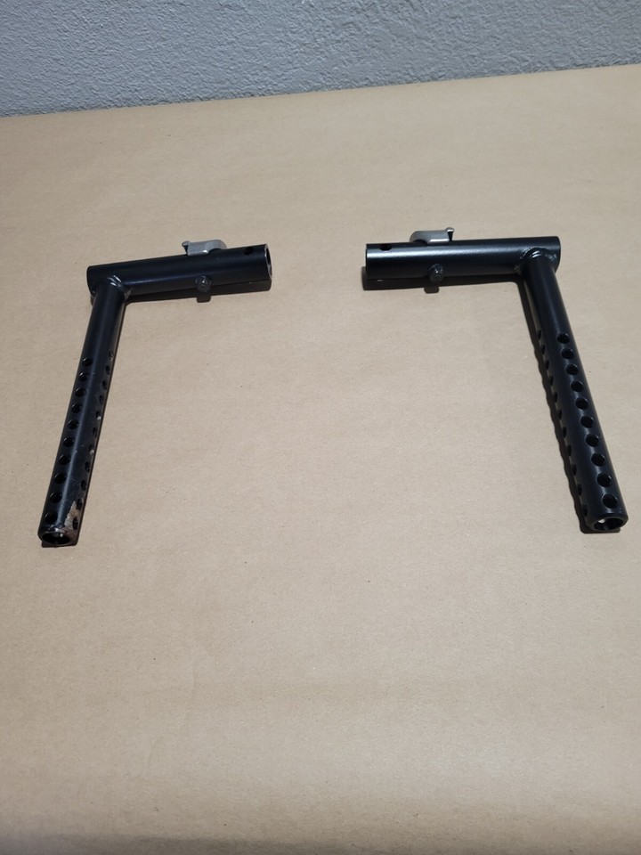 QUICKIE IRIS Wheelchair Footrest Leg Rest Mounts Hanger Brackets Foot ...