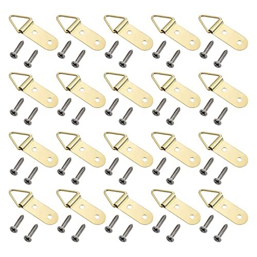 Triangle Ring Picture Hangers 38 x 11mm Hardware Assortment Kit ...