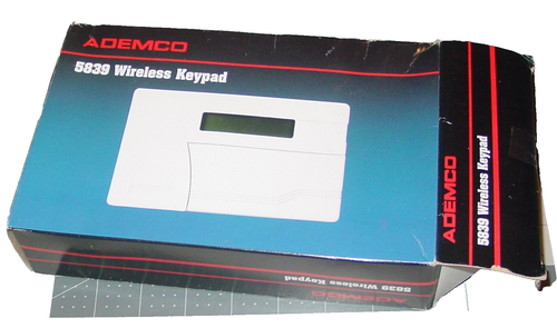 Ademco Wireless Keypad Custom Alpha Alarm Vista Control Display New ...