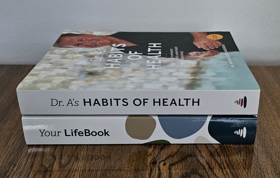 set of 2 new BOOKS Dr.W.S.Andersen (1) Dr A's Habits of Health (2) Your ...