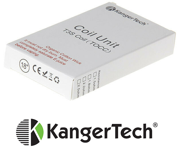 (10-Pack) Authentic KangerTech® TOCC T3S / MT3S Coils | eBay UK