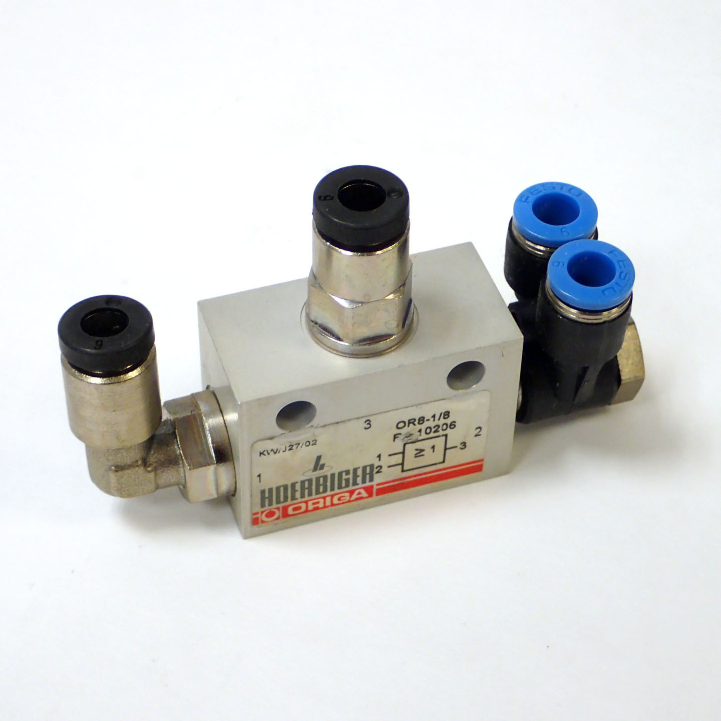 HOERBIGER ORIGA PARKER PA 10206 OR8-1/8 DIRECTIONAL CONTROL VALVE w ...