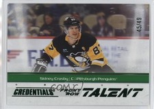 2024-25 Upper Deck Credentials - Front Row Talent Sidney Crosby #FRT-SC ...