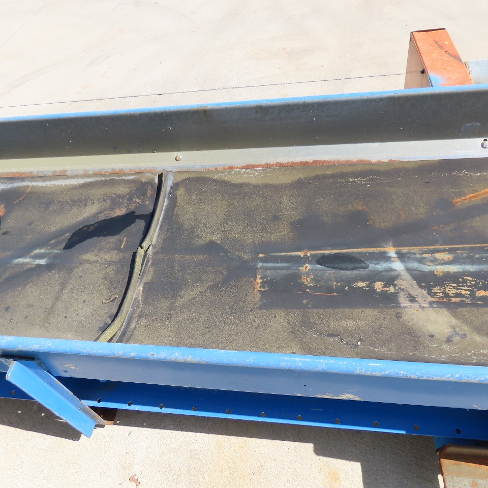 24" x 15' Pulp Scrap Bulk Material Trough Conveyor 208-230/460V 90FPM ...