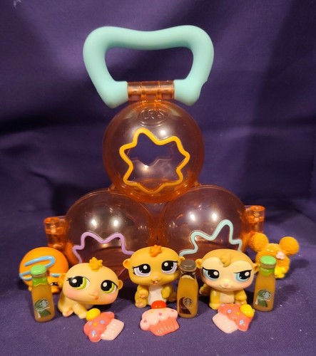 LPS Littlest Pet Shop AUTHENTIC Lot Triplets Petriplets Hamster 1477 ...