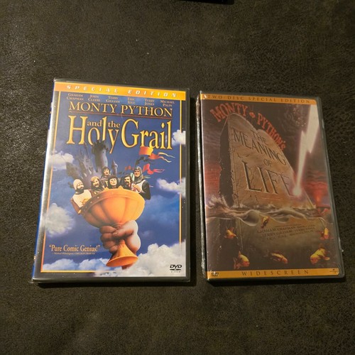 MONTY PYTHON and The Holy Grail & Meaning of LIfe New Factory Sealed ...
