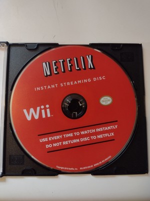 Wii Netflix Instant Streaming Disc (Nintendo Wii) | eBay