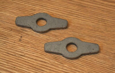 1955 1956 1957 58-64 CHEVY BRAKE SHOE GUIDE PLATE WASHERS Pair ** USA ...