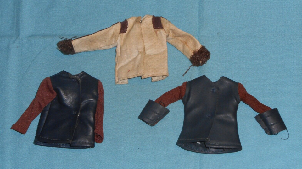 vintage Mego pota PLANET OF THE APES CLOTHES LOT #17 Zaius Soldier Ape ...