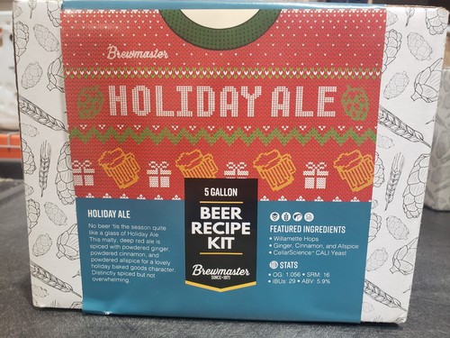 Holiday Ale- Brewmaster 5 gal Extract Beer Brewing Kit - Homebrew ...