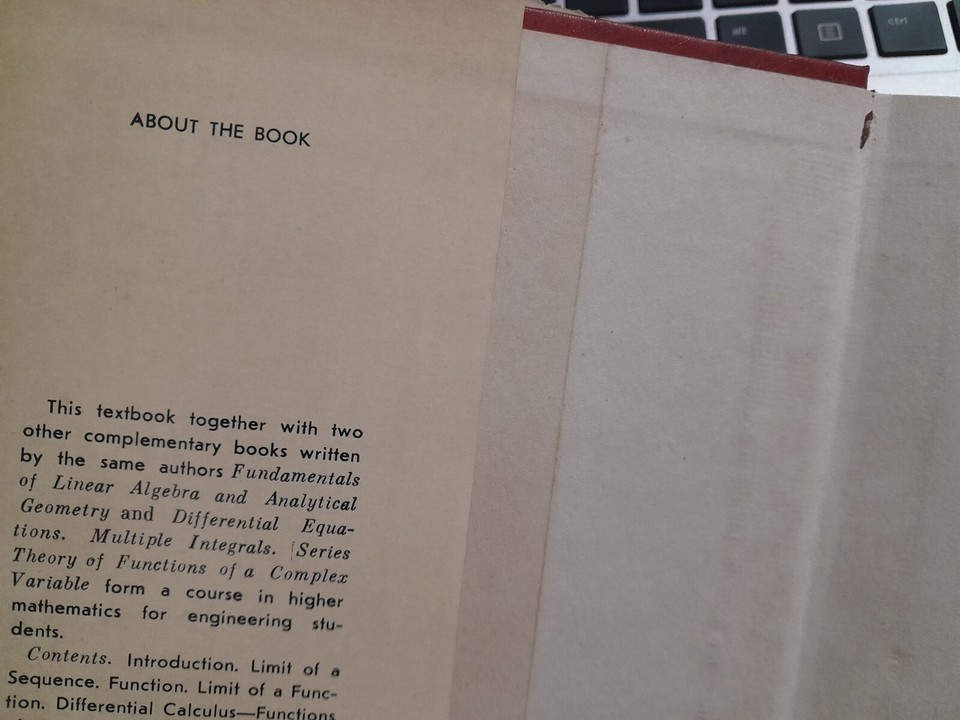 3 in 1 Rare Russian Mir Publishers Moscow Books Calculus Physics Steel ...