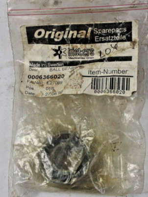 Kisters 0006366020 Ina 2204 2RS Roller Bearing 20MM ID x 47MM OD x 18MM ...