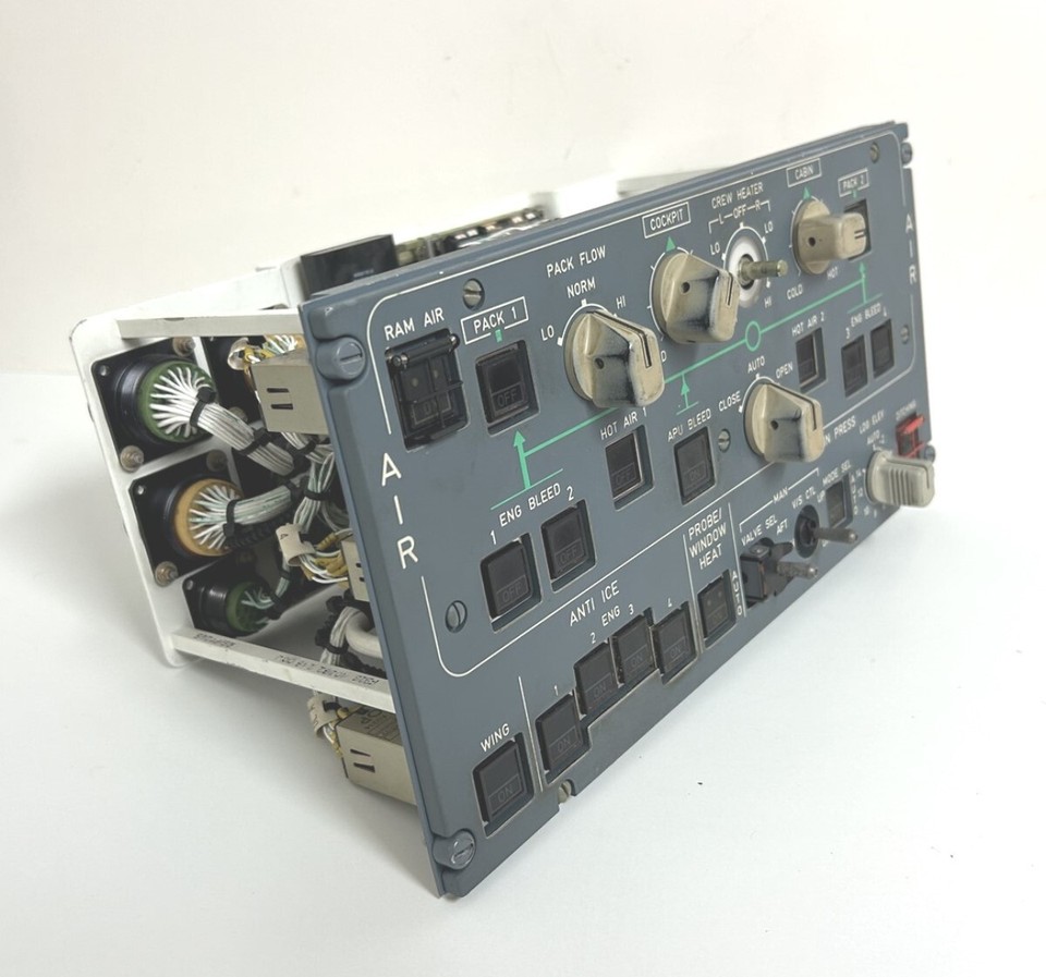 Airbus Aircraft 262VU Air Flow Control Panel F9251015000000 | eBay