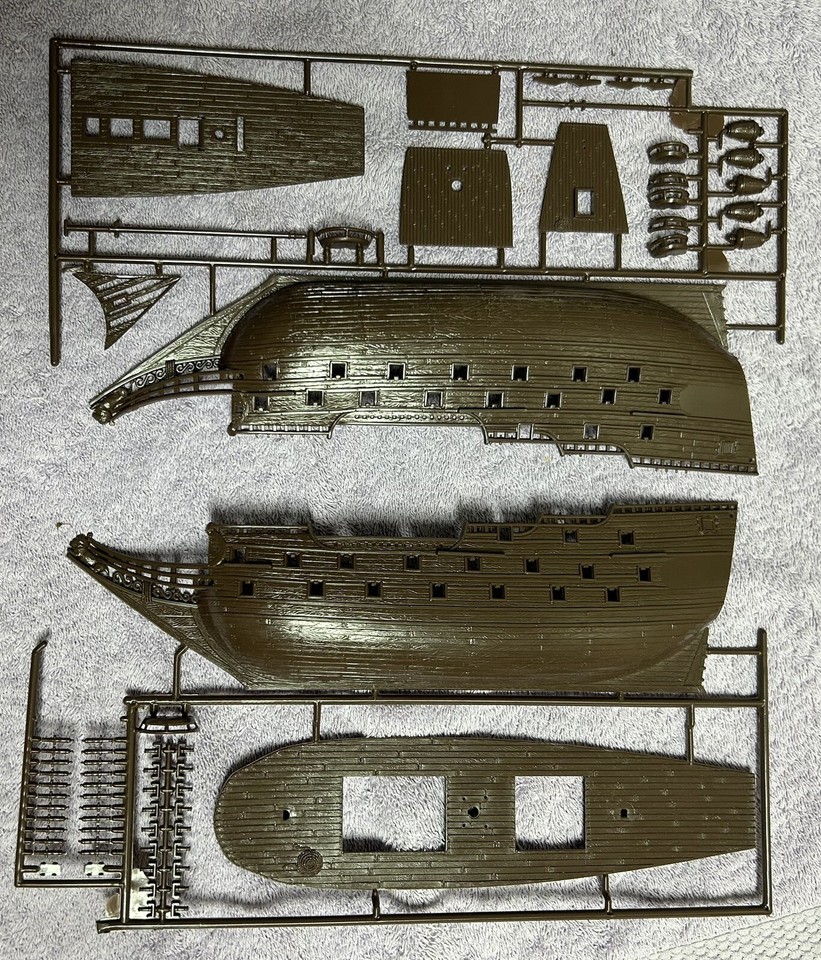 1967 PYRO Model Kit GOUDA Ship Dutch MAN-O-WAR B212-400 Unassembled ...