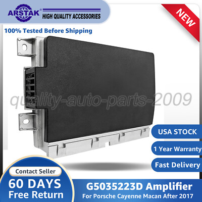 Amplifier 4G5035223D Replacement 4G5-035-223-D For 2017-2024 Porsche ...