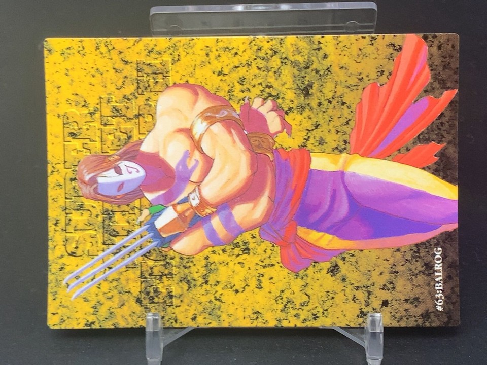 Vega Super Street Fighter 2 63 All Capcom World Card 1997 Carddass ...