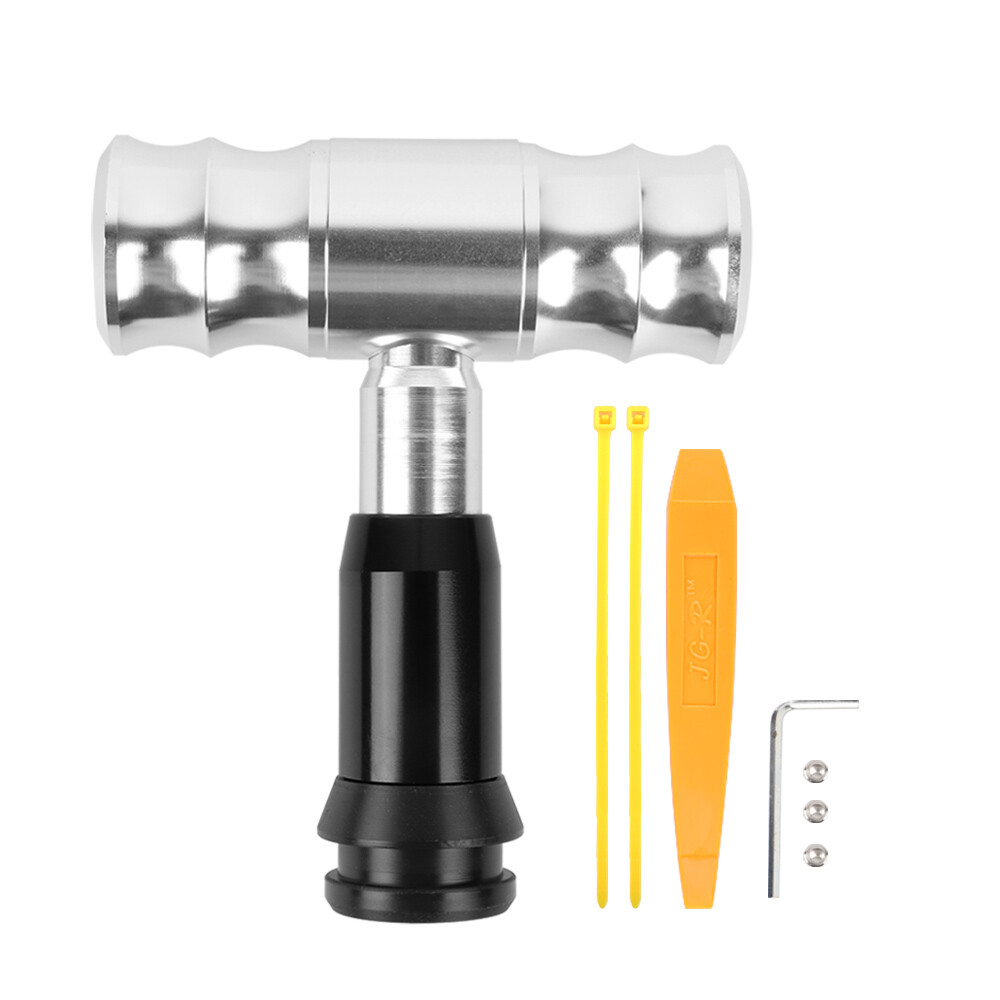 Silver Aircraft Joystick Automatic Car Gear Shift Knob Manual Shifter ...