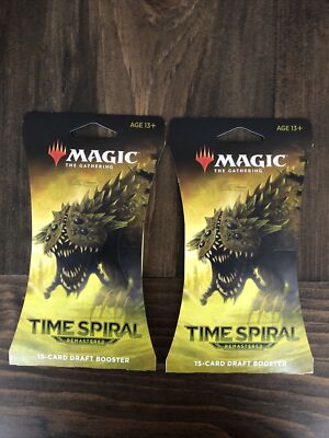 Magic the Gathering MTG Time Spiral Remastered 15 Card Draft Booster ...