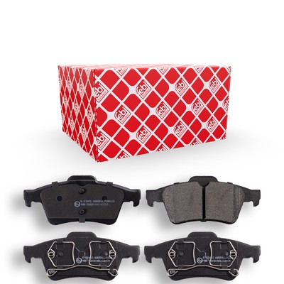 Brake Pad Set 16428 by Febi Bilstein Rear Axle - Single set | eBay