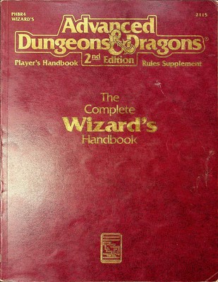 Complete Wizard's Handbook ~ TSR 2115 ~ PHBR4 ~ Dungeons and Dragons ...