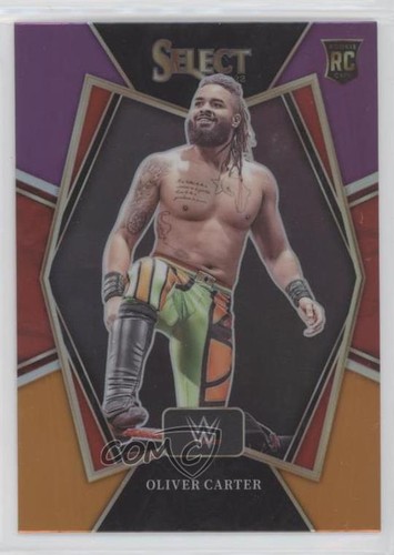 2022 Panini Select WWE Premier Level Purple & Orange Prizm Oliver ...