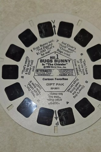 View Master Stereo Reel 1 Bugs Bunny In "The Chiseier" Vintage | eBay
