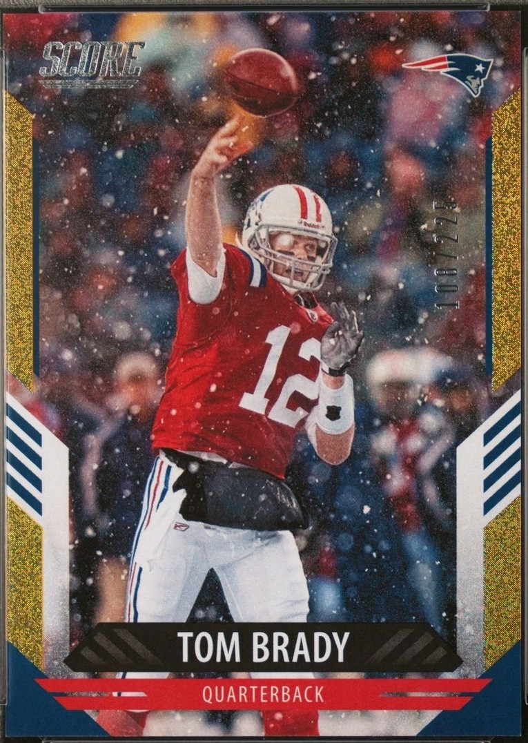 2021 Score - Tom Brady #41 Gold Dots /225 for sale online | eBay