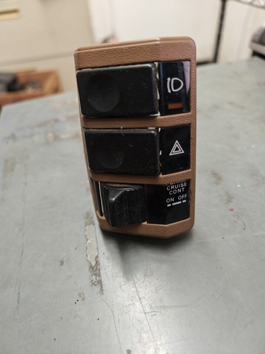 Nissan Z31 300ZX Headlight Hazard Cruise Dash Switch Buttons Brown OEM ...