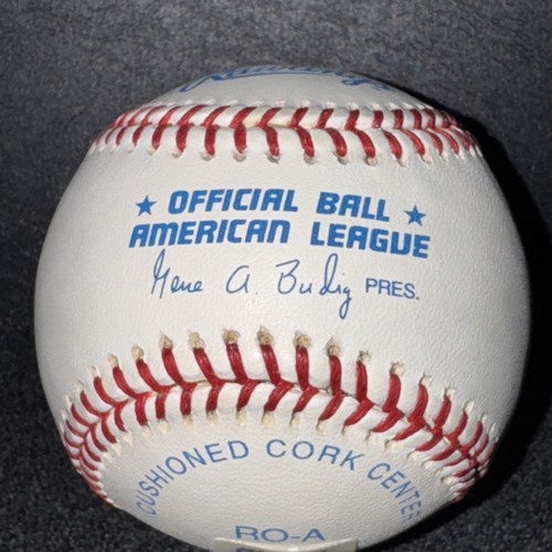 Jacque Jones Autographed Signed Official American League Baseball PSA ...
