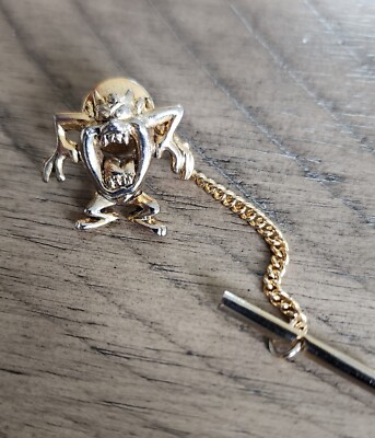 Vintage Rare 1996 Warner Bros Tasmanian Devil Tie Pin | eBay
